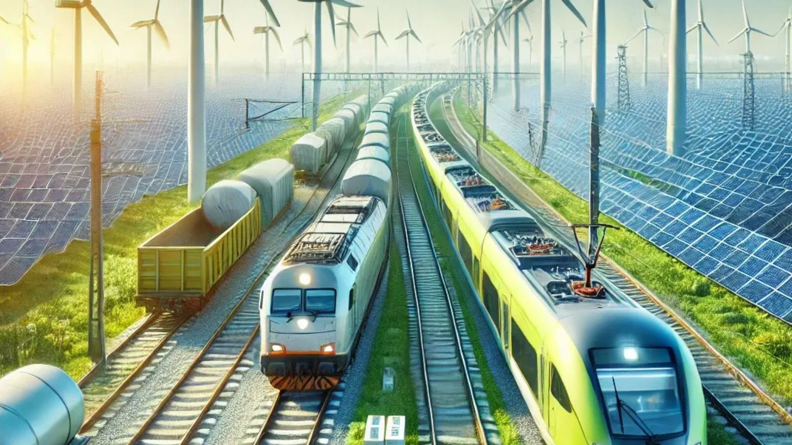 How Rail Roads Are Adapting to Green Energy